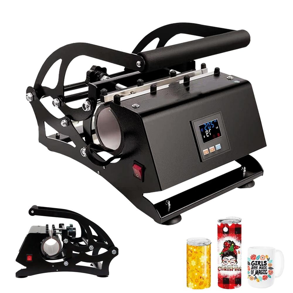 TOHU Tumbler Heat Press Machine Digital Display Sublimation Printer ...