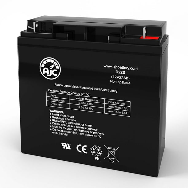 ToPin TP12-21 12V 22Ah Sealed Lead Acid Battery - This Is an AJC Brand ...