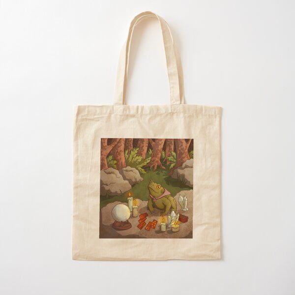 Toad, Cottagecore, Forestcore, Witchcore, Witch, Tarot, Mori Kei Canvas ...