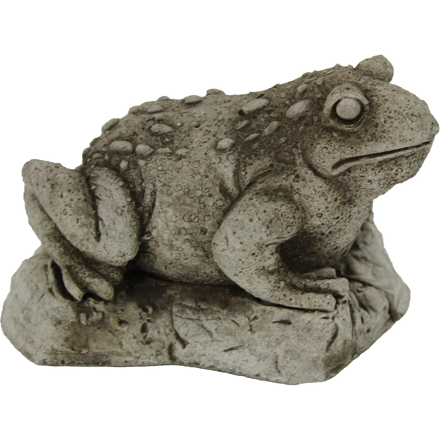 Toad Garden Statues Cement Frog Sculptures Cast Stone Frogs Figurines ...