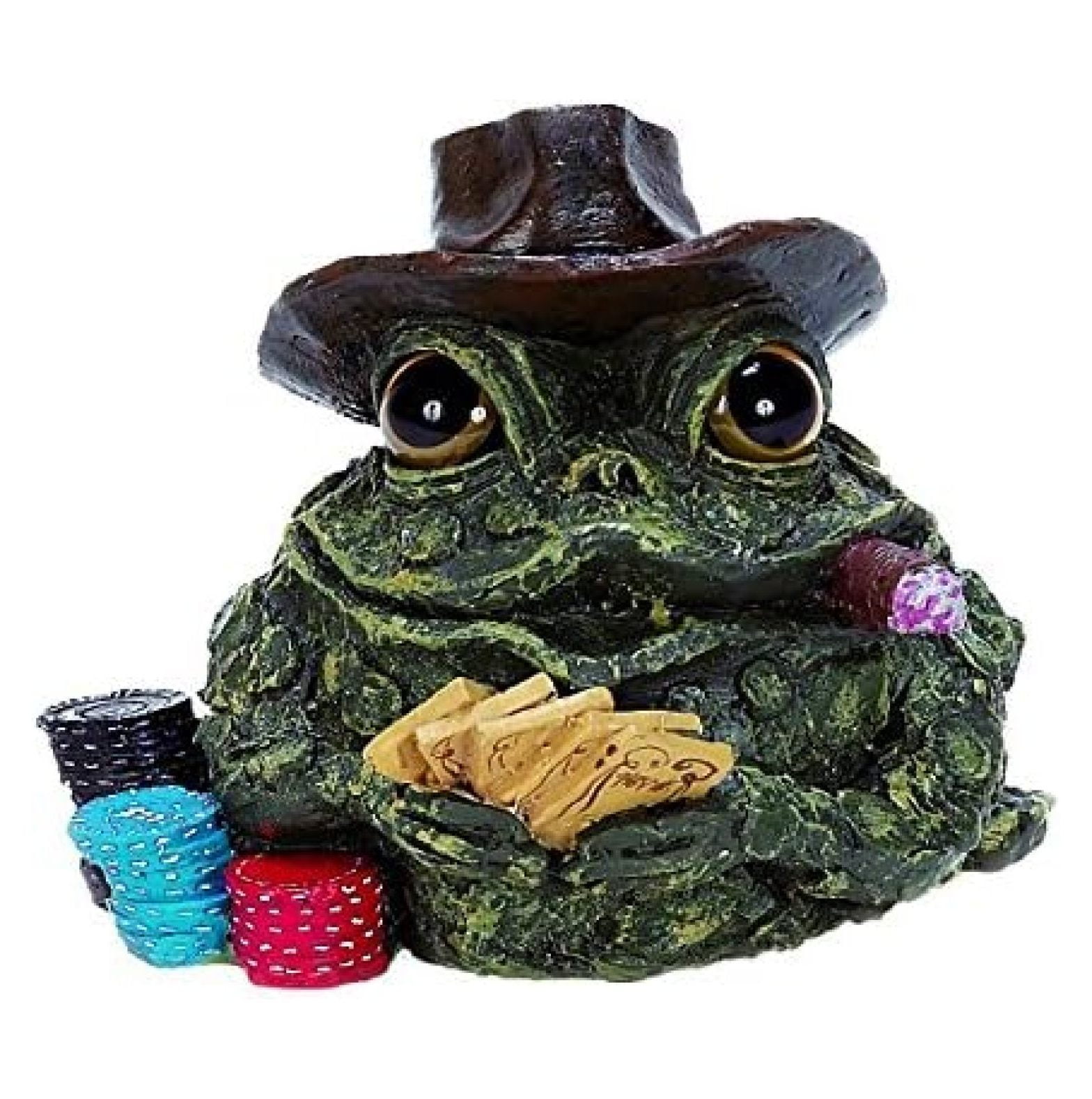 Toad Hollow #95973 Figurine Gambler with and Gambling Chips Character ...