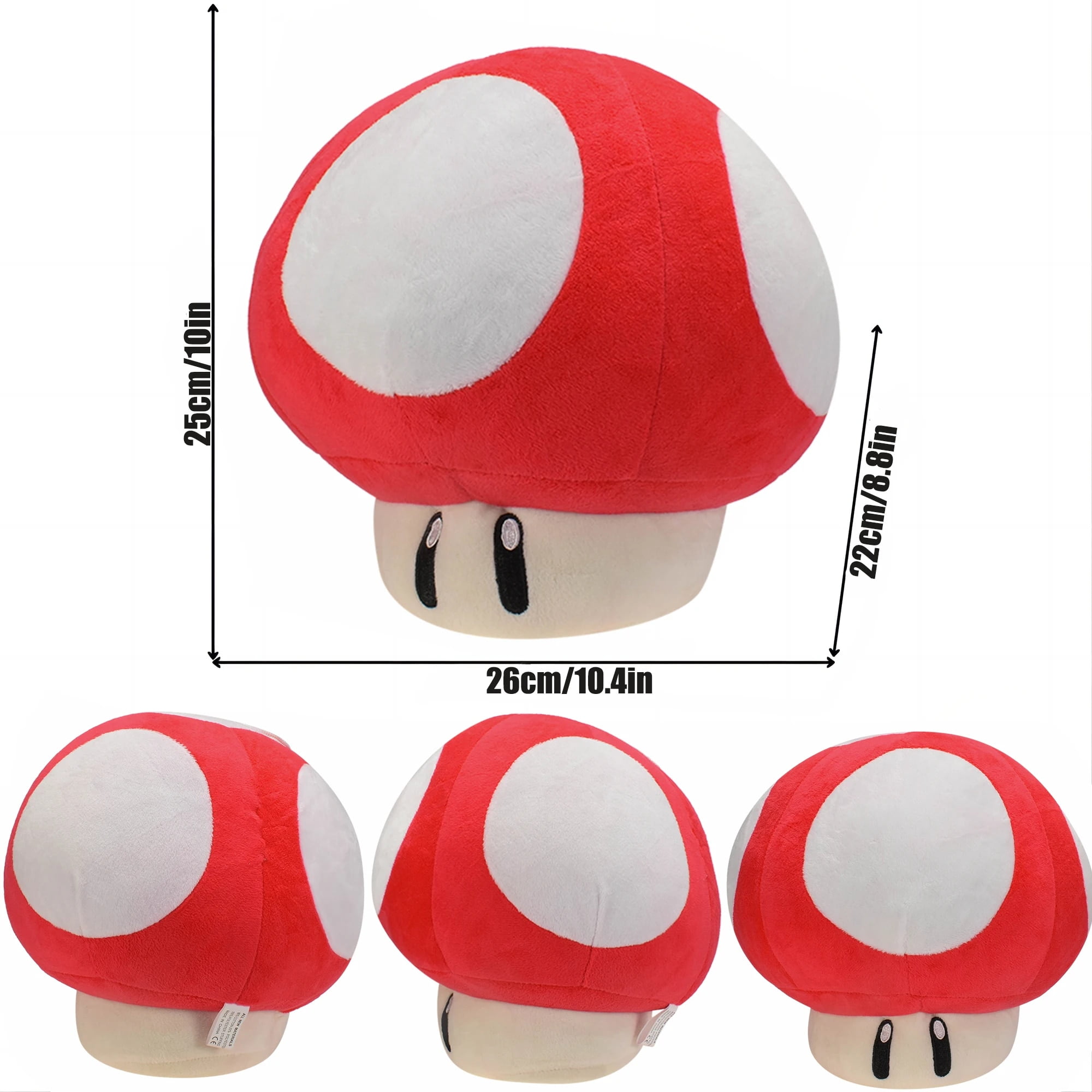 Toad Toadette Mushroom Mario Bros Plush Toys Luigi Cat Rosalina ...