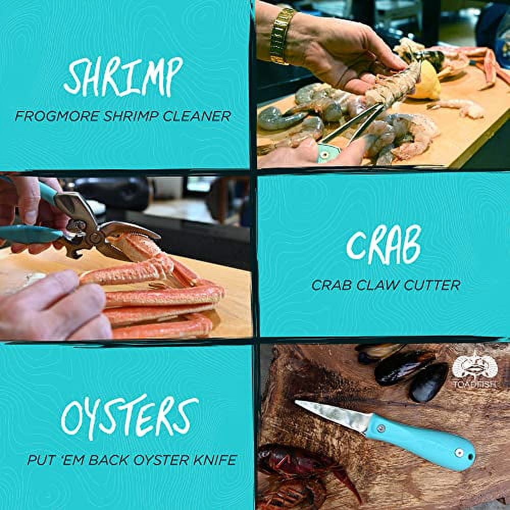 Toadfish Coastal Kitchen Collection - Includes Crab Cracker, Shrimp ...