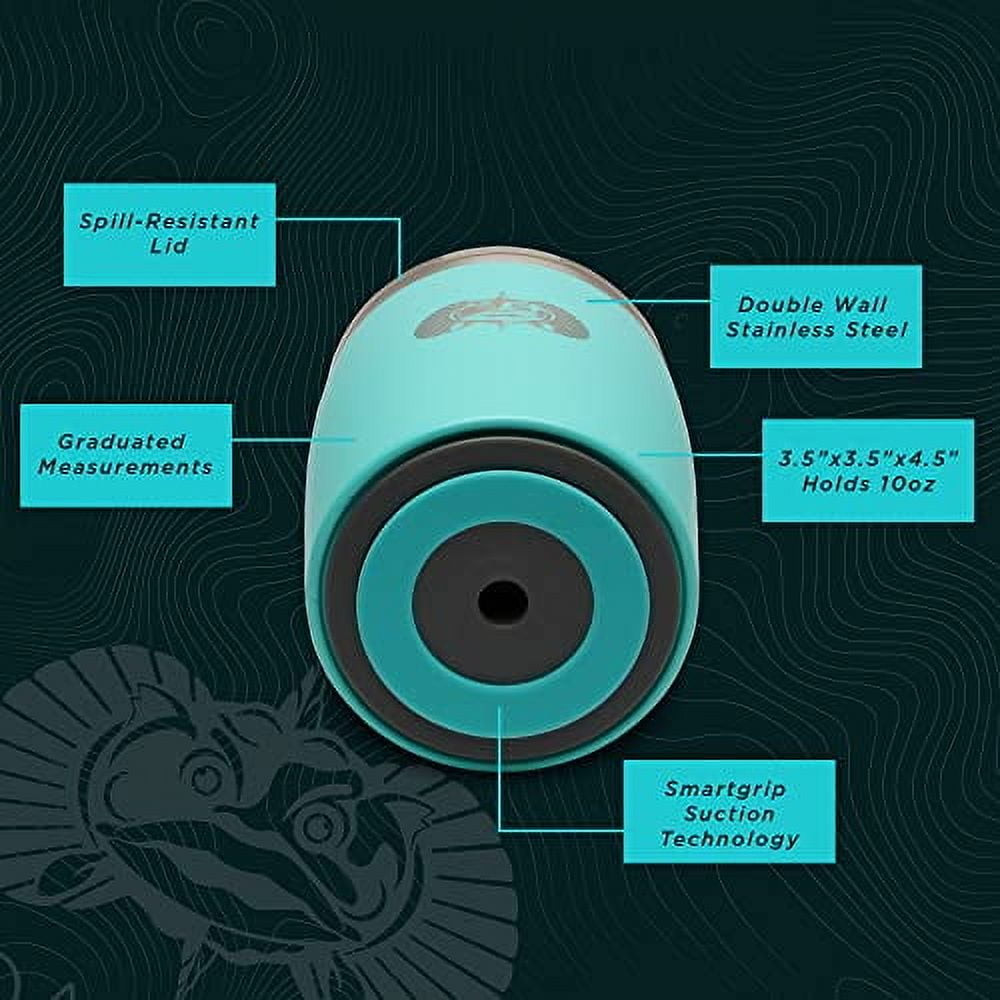 Toadfish Non-tipping 10oz Double Wall Insulated Stainless Steel Rocks ...