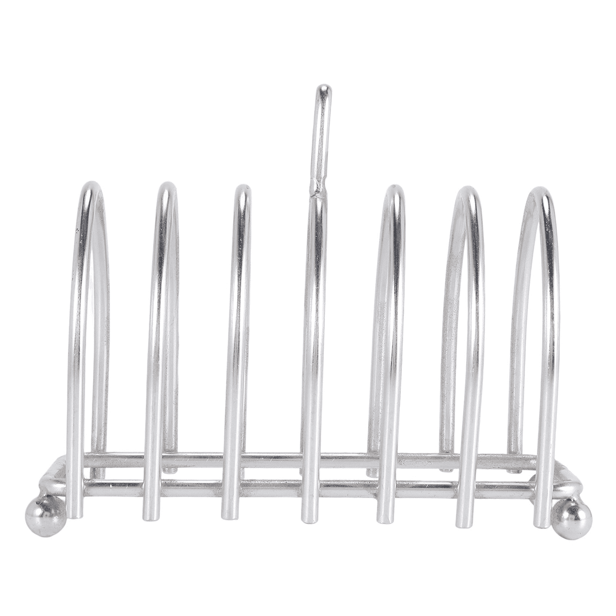 Toast Bread Rack Holder 6 Stainless Steel Toast Rack with Ball Feet and ...