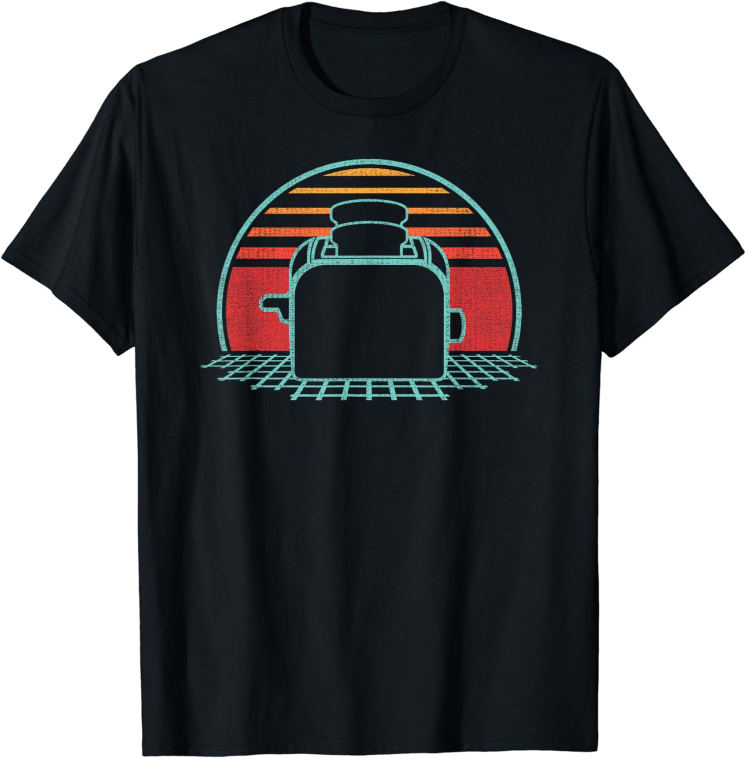 Toast Bread Retro Toaster Vintage 80s Style Gift T-Shirt - Walmart.com