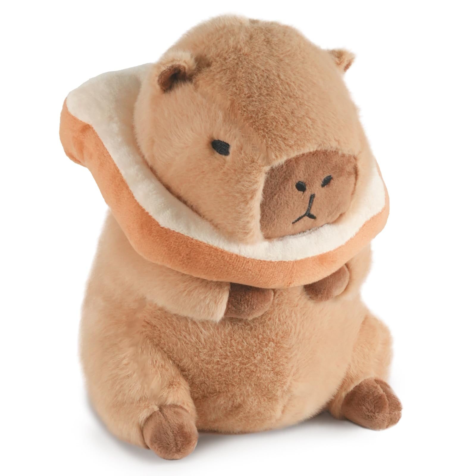 Toast Capybara Plush, Cute Capybara Plush, Toast Removable Capybara ...