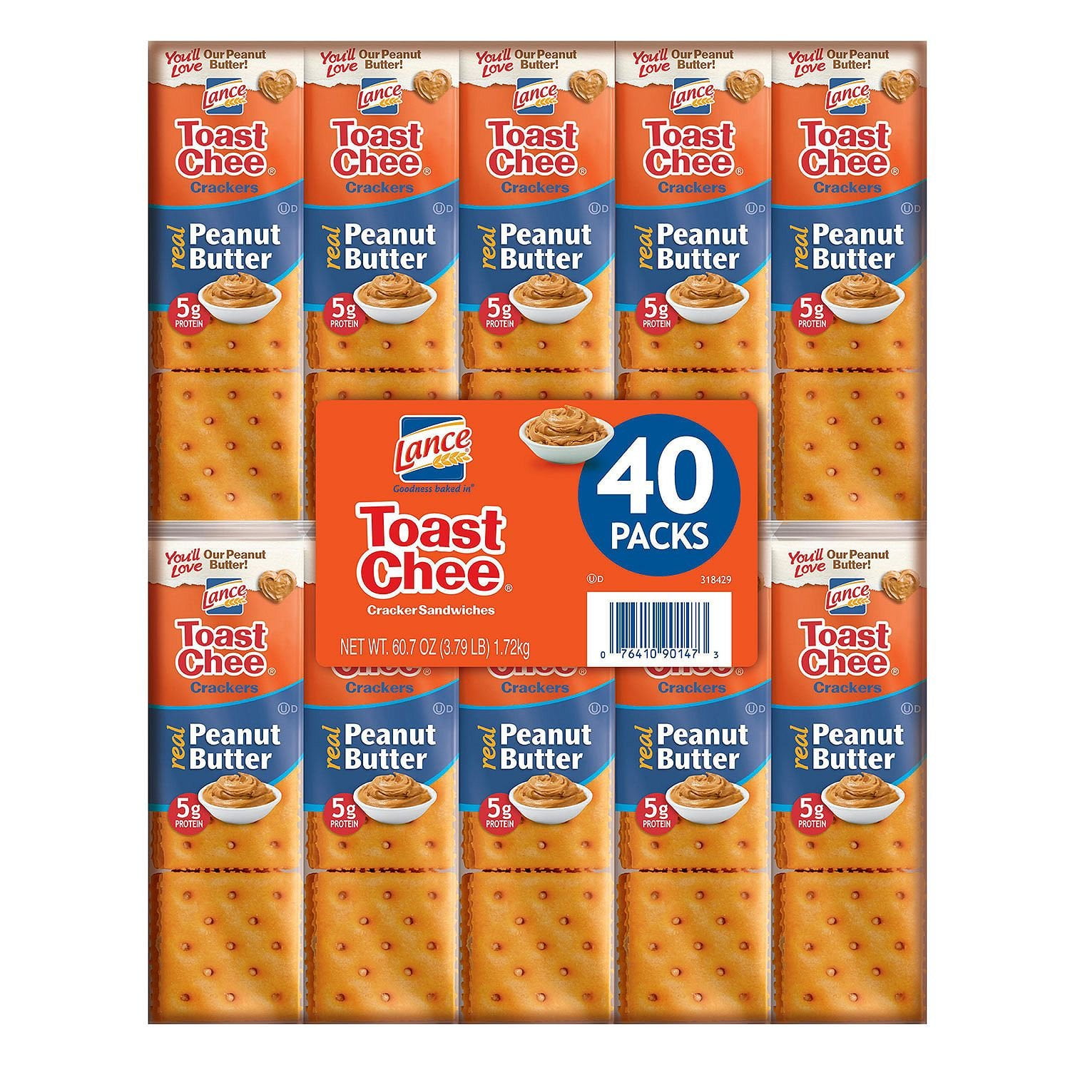 Toast Chee Butter Crackers, 2 pack of 20 (40 ct.) - Walmart.com