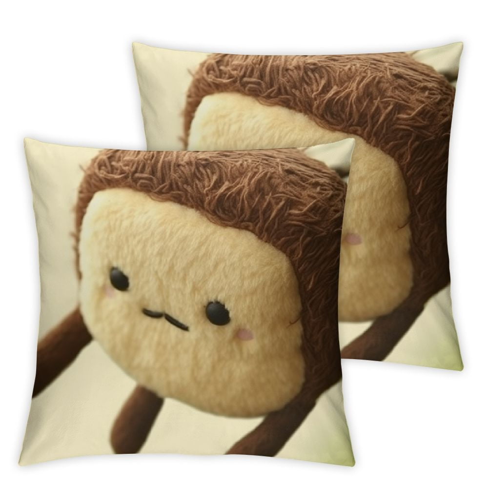 Toast Doll Funny Food Bread Plushie Couch Back Cushions Funny Room ...