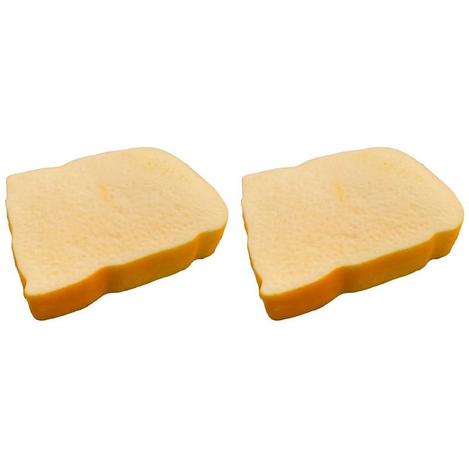 Toast Sliced Bread Stress Toy,Bread Shape Squishes Toy, Sensory ,Stress ...