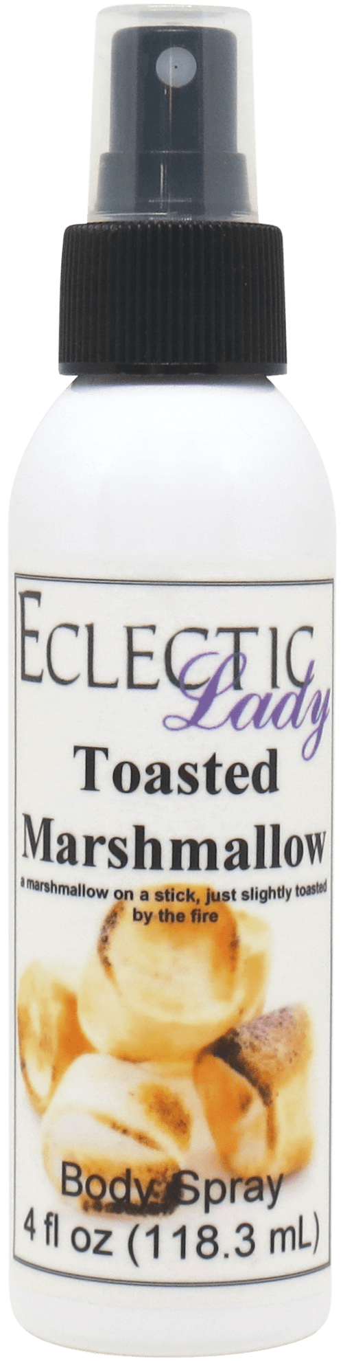 Toasted Marshmallow Body Spray, Eclectic Lady, Hydrating Mist, Unisex ...