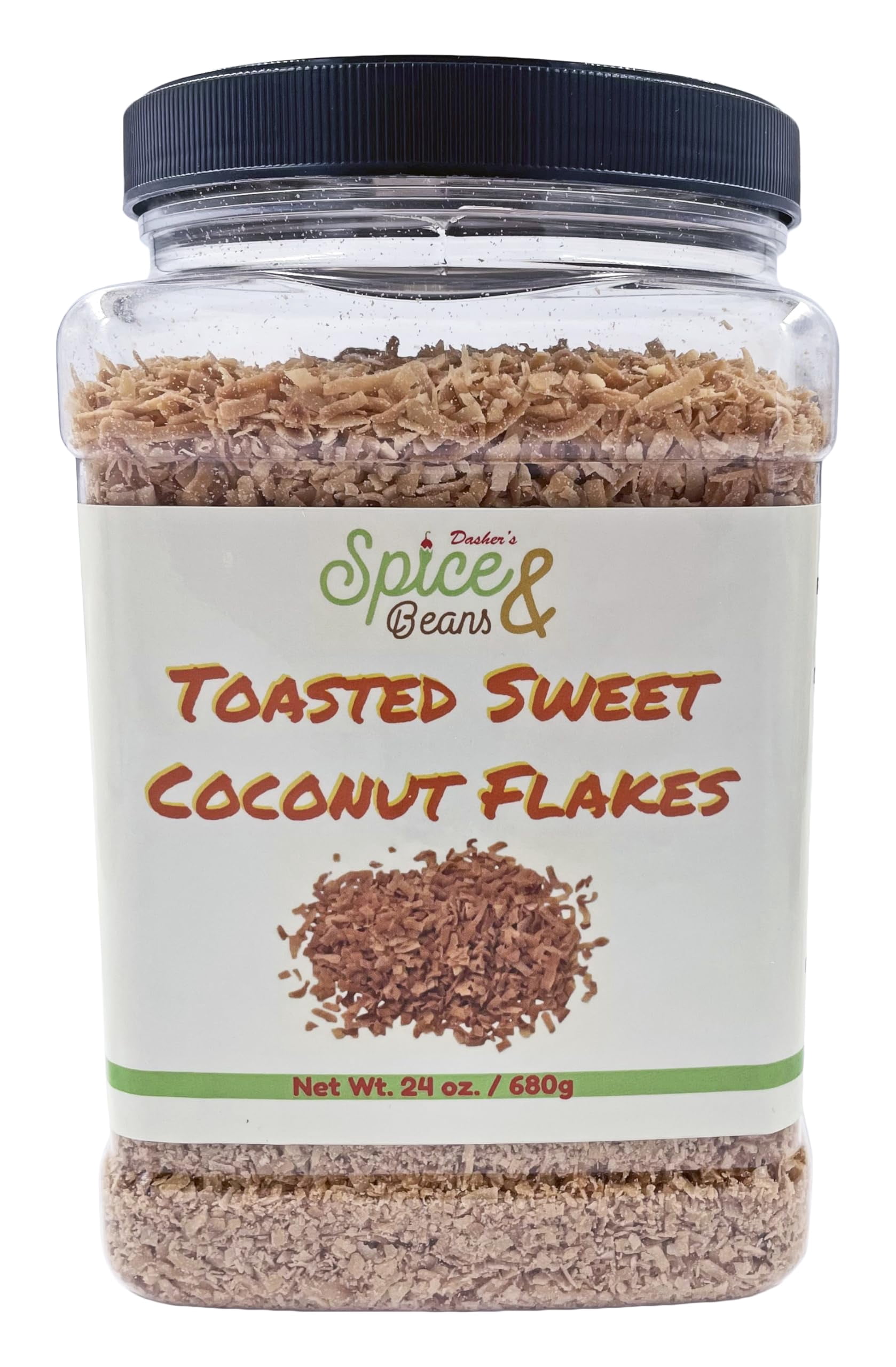 Toasted Sweet Coconut Flakes GGA1 | by Dasher's Spice & Beans | Packed ...