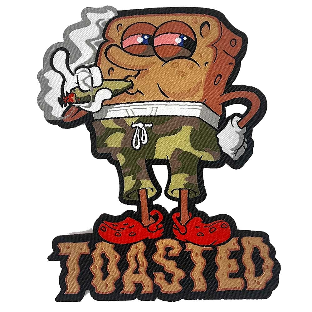 Toasted- Woven Patch - 4" x 5" - Walmart.com