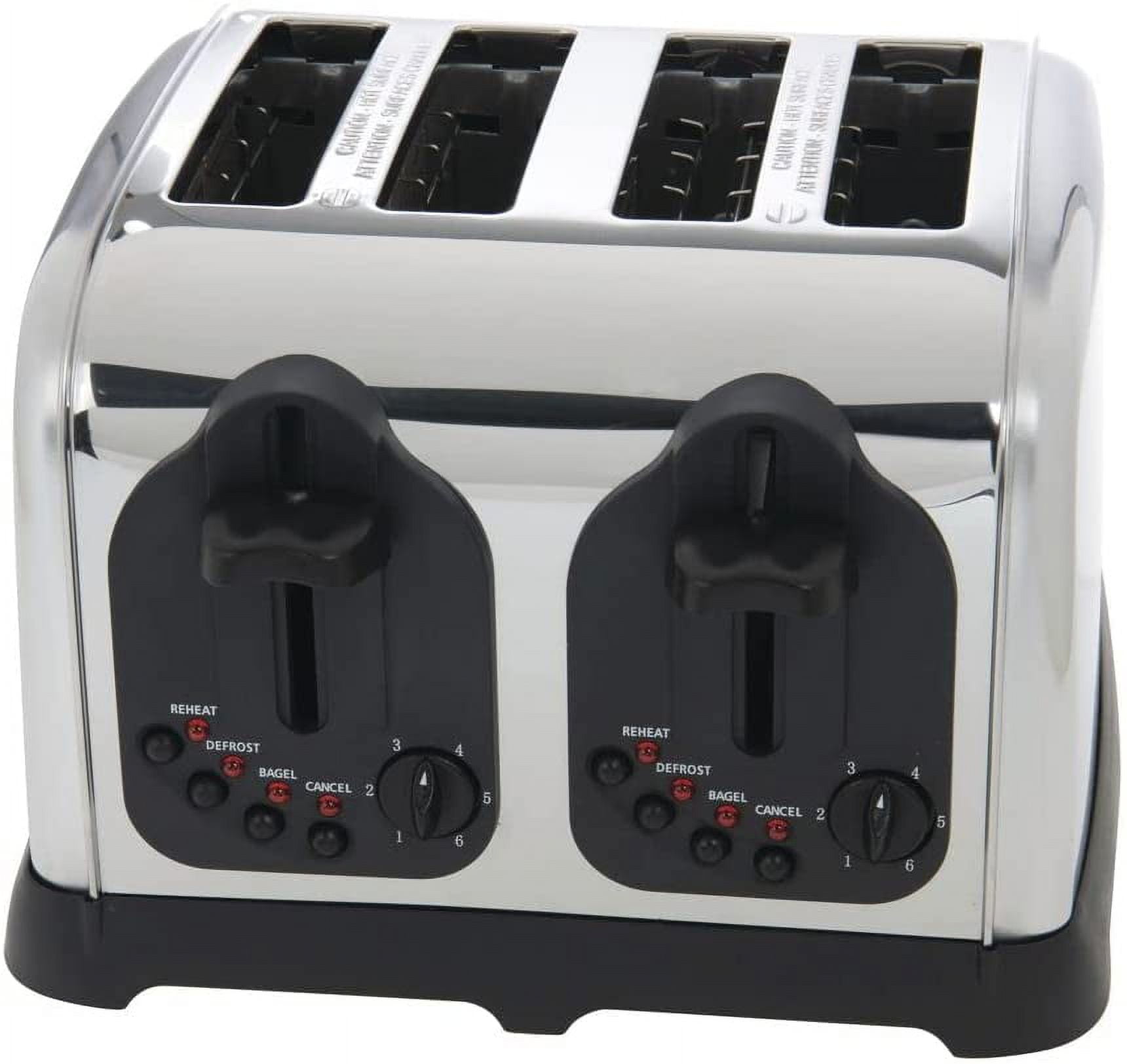 Toaster - 11" L x 11 1/10" W x 7 1/2" H - Walmart.com