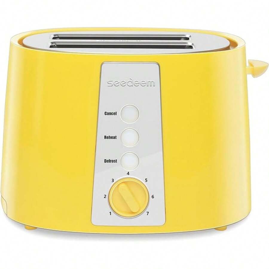 Toaster 2 Slice, Extra Wide Slot Toaster, 7 Shade Settings, Bread ...