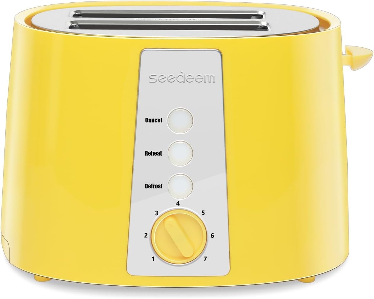 Toaster 2 Slice, Extra Wide Slot Toaster, 7 Shade Settings, Defrost ...