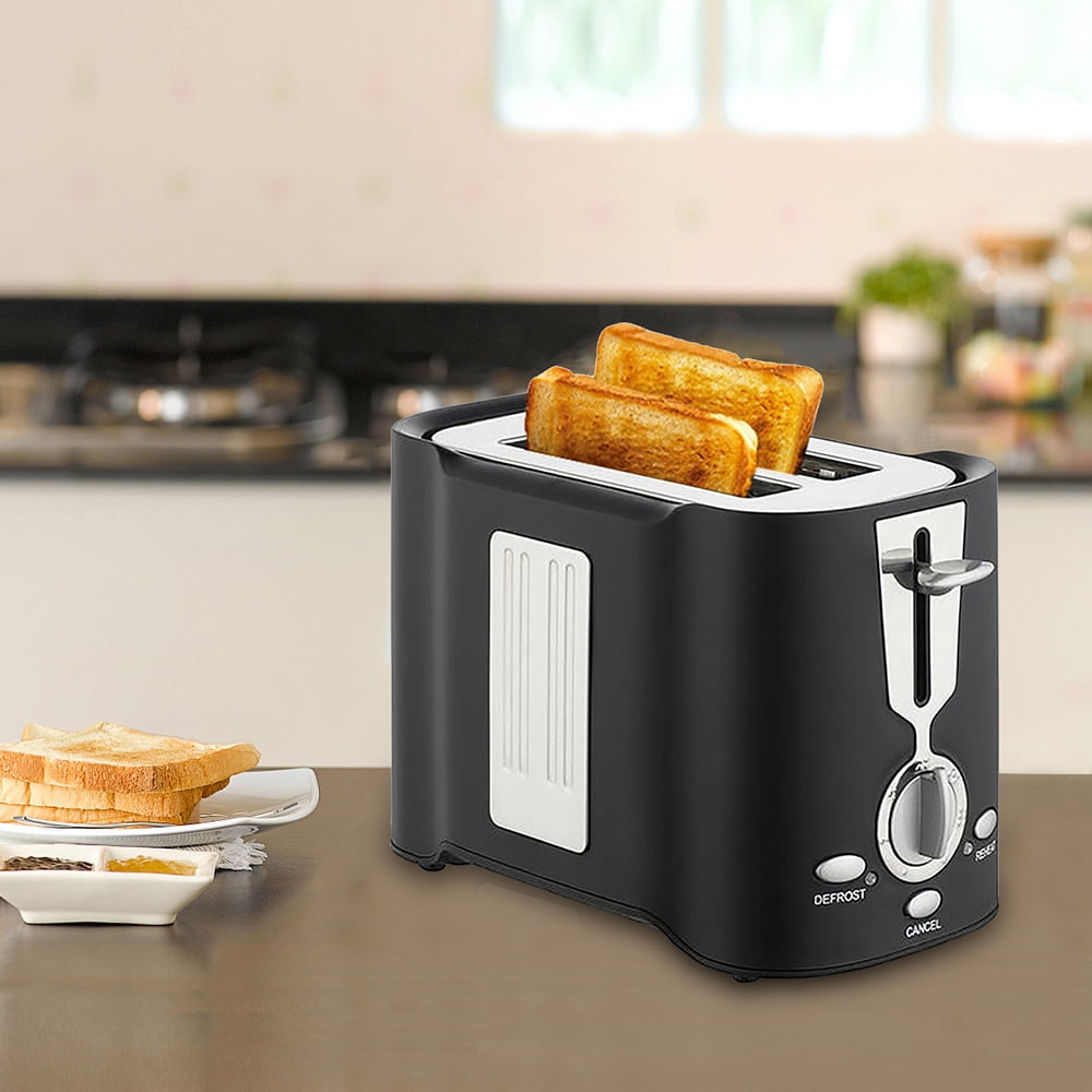 Toaster 2-Slice, Mrmosy Toasters with Removable Crumb Tray 2 Extra Wide ...