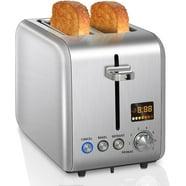 Beautiful 4-Slice Toaster with Touch-Activated Display, Lavender by ...