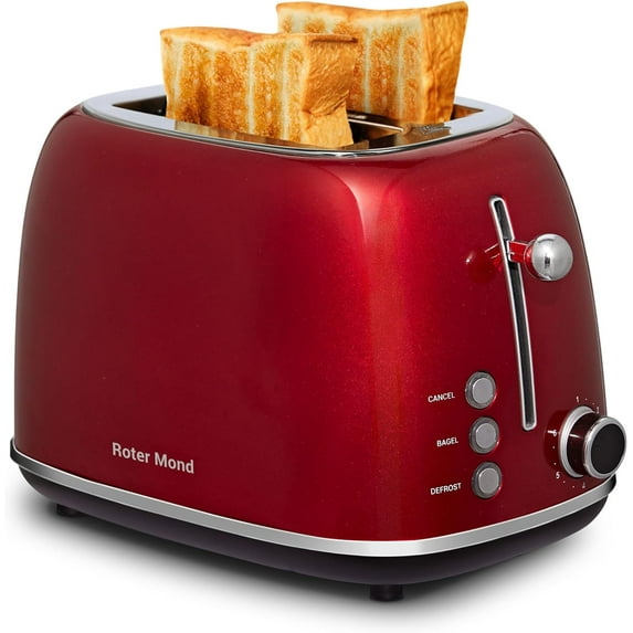 Toaster 2 Slice, Touch Control Screen, Smart Stainless Toaster, 6 Shade ...