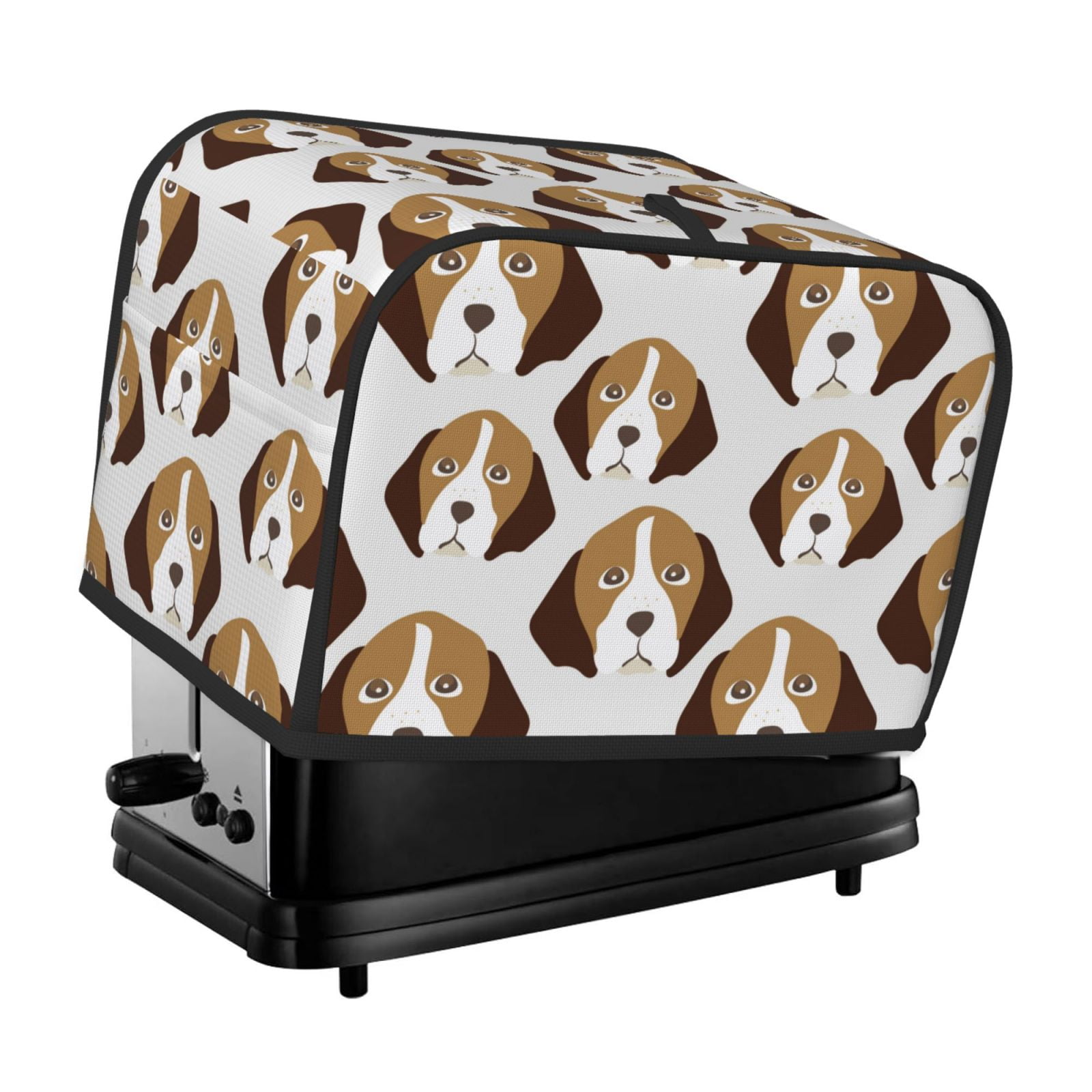 Toaster Cover 2 Slice, Beagle Dog cartoon Cute 2 slice Toaster Oven ...