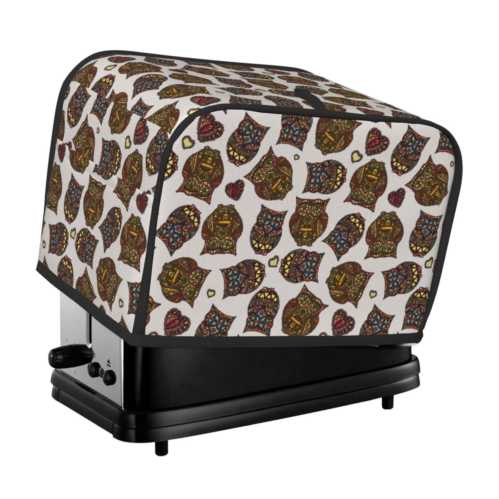 Toaster Cover 2 Slice, Ethnic Owl Cute 2 slice Toaster Oven Cover For ...