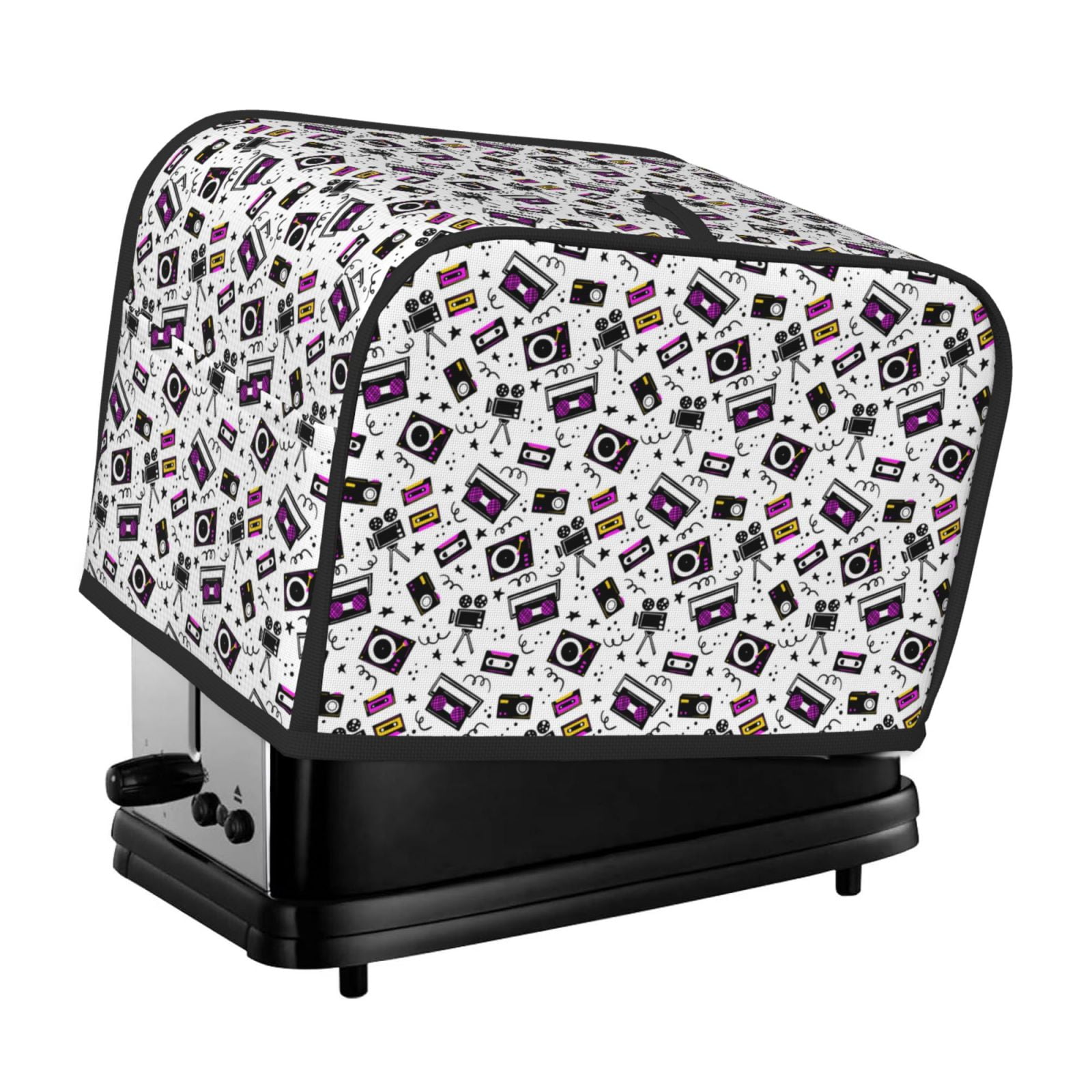 Toaster Cover 2 Slice - Music Player Kitchen Bread Machine Protector ...