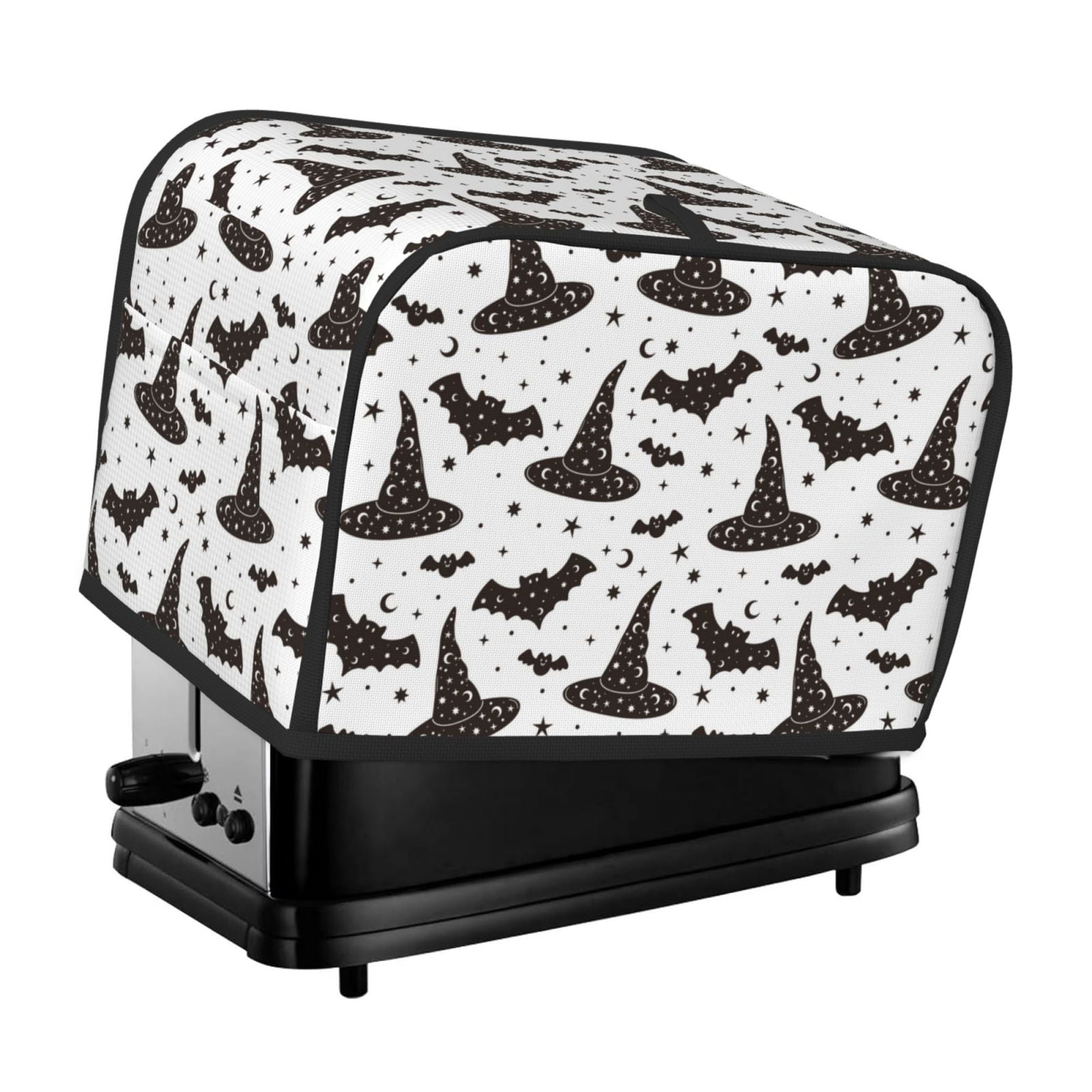 Toaster Cover 2 Slice - cute witch hat bat star Kitchen Bread Machine ...