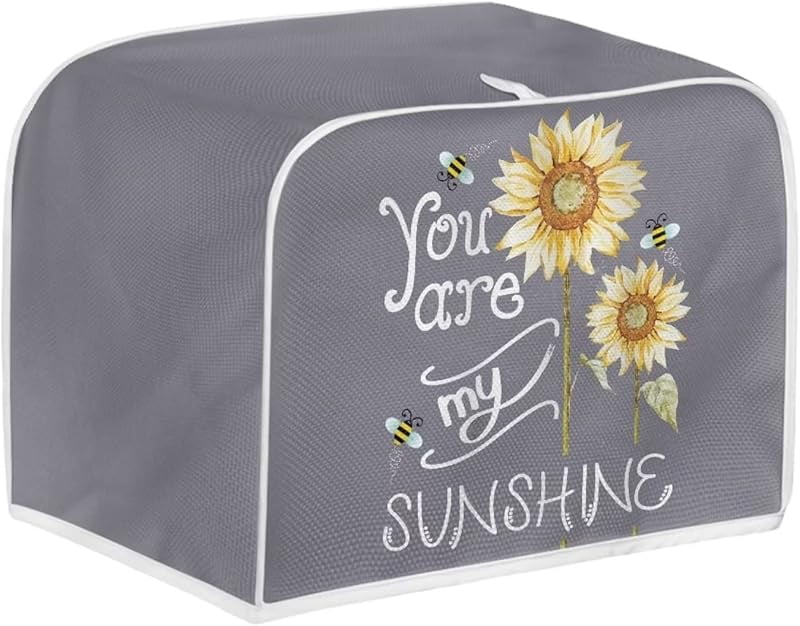 Toaster Cover Bread Machine Cover Fits for Most Standard 2 Slice ...