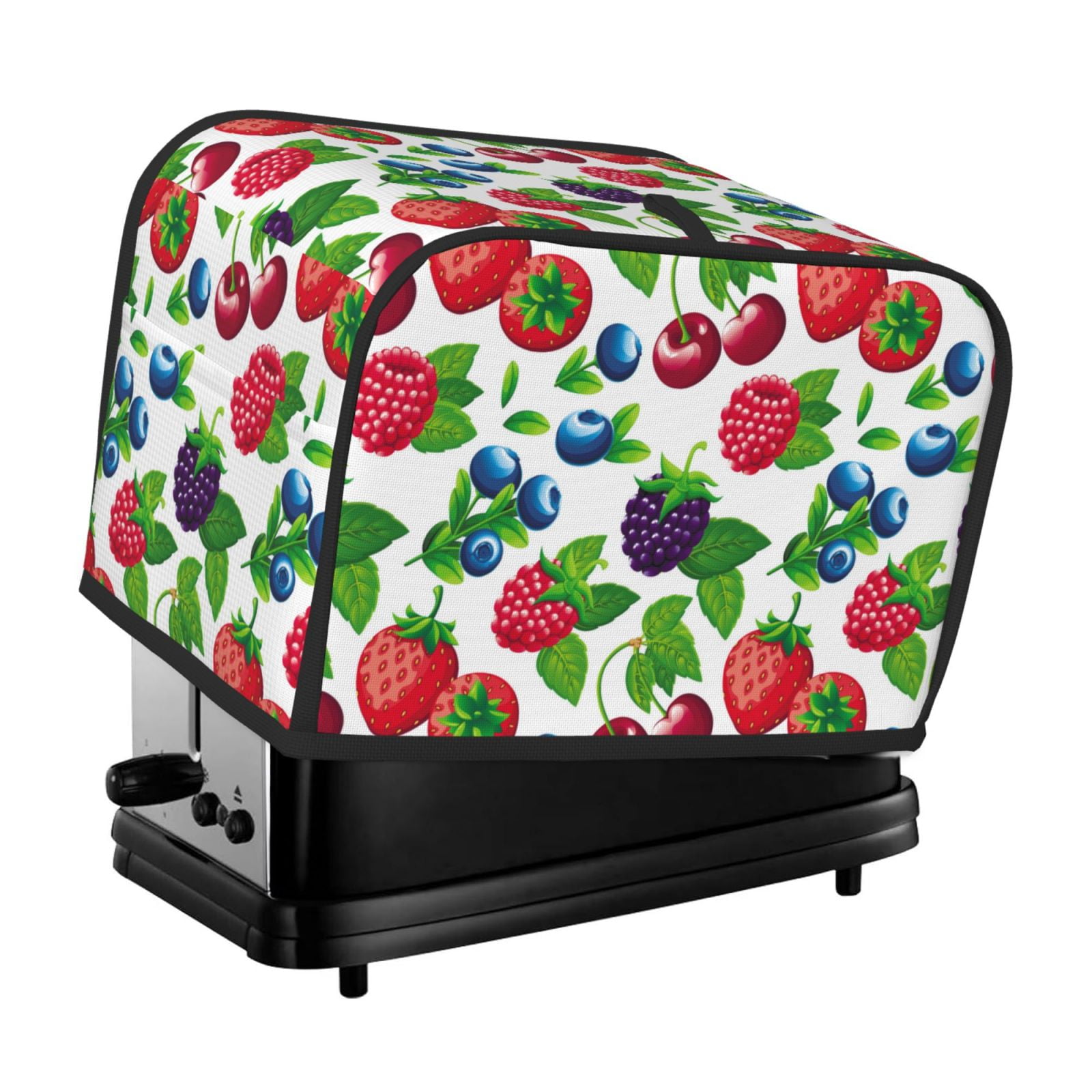 Toaster Covers 2 Slice, Blueberry design strawberry Waterproof Bread ...