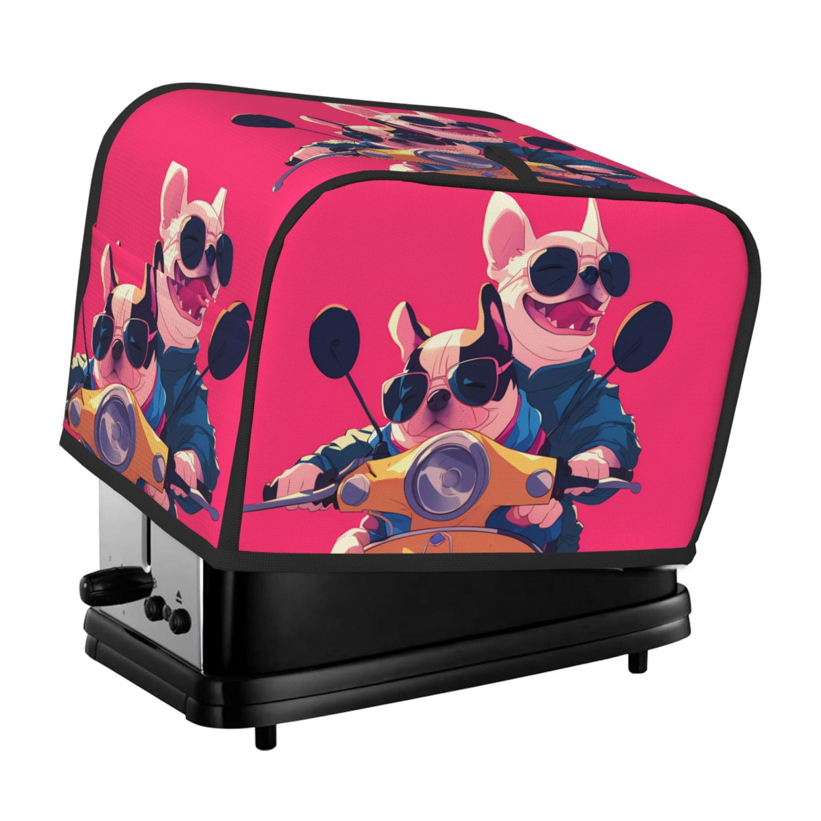 Toaster Covers 2 Slice, Cool French Bulldog No.145 Waterproof Bread ...