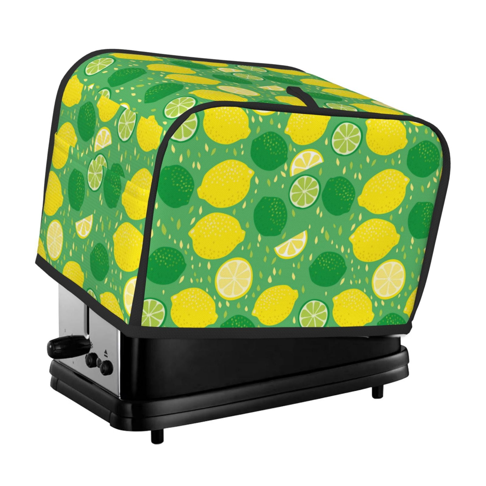 Toaster Covers 2 Slice, Cute Limes Waterproof Bread Machine Cover Fits ...