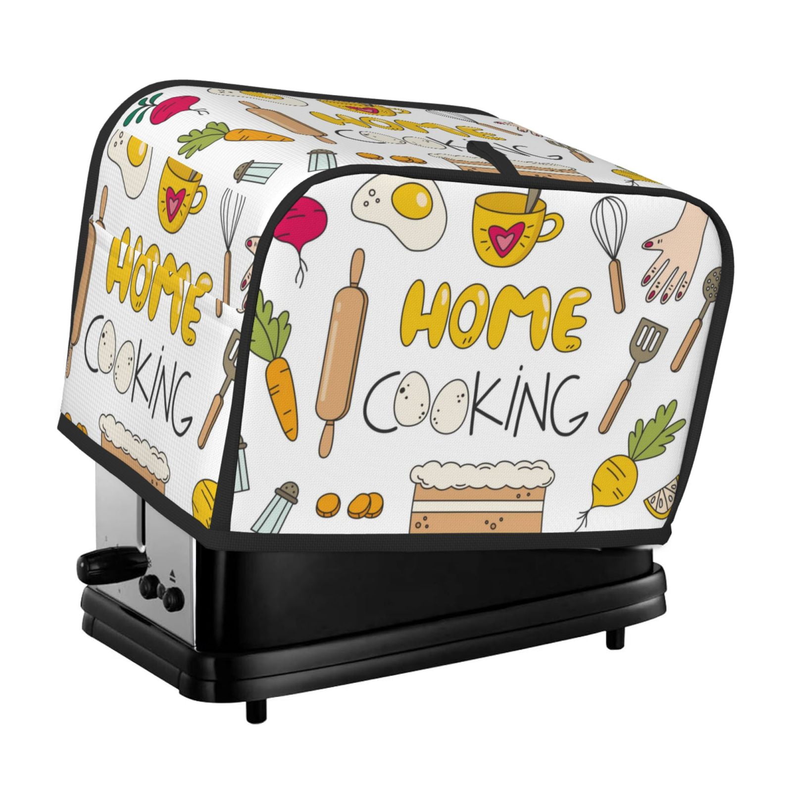 Toaster Covers 2 Slice, Home Cooking Waterproof Bread Machine Cover ...