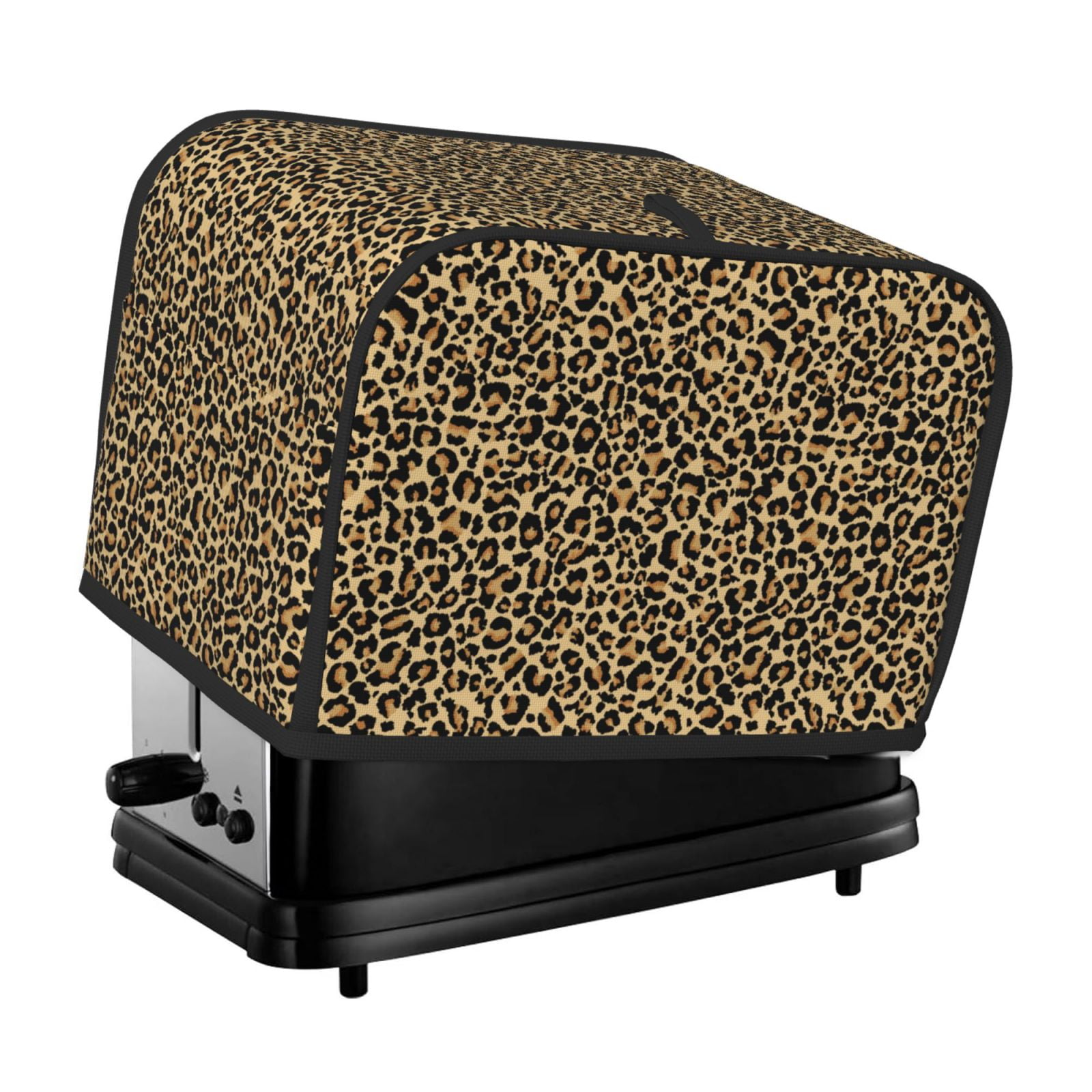 Toaster Covers 2 Slice, Leopard Print Waterproof Bread Machine Cover ...