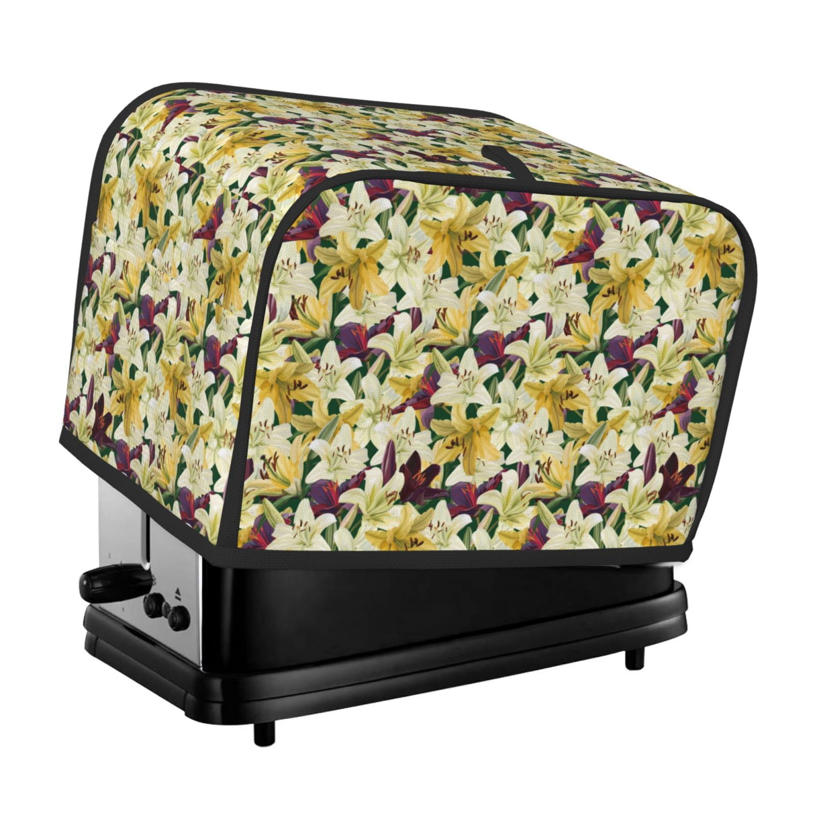 Toaster Covers 2 Slice, Lilies Flowers Gorgeous Waterproof Bread ...