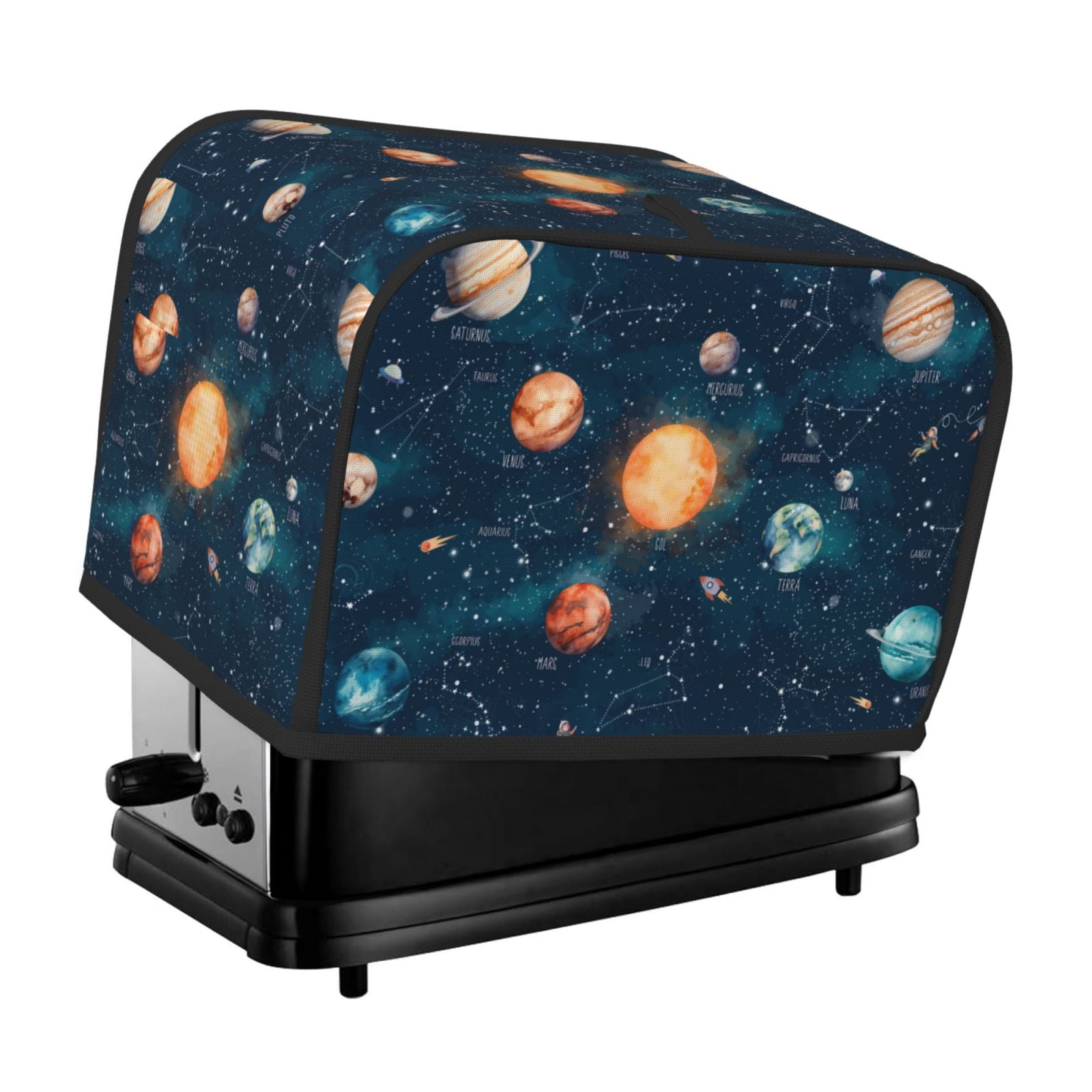 Toaster Covers 2 Slice, Solar System And Planets Waterproof Bread ...