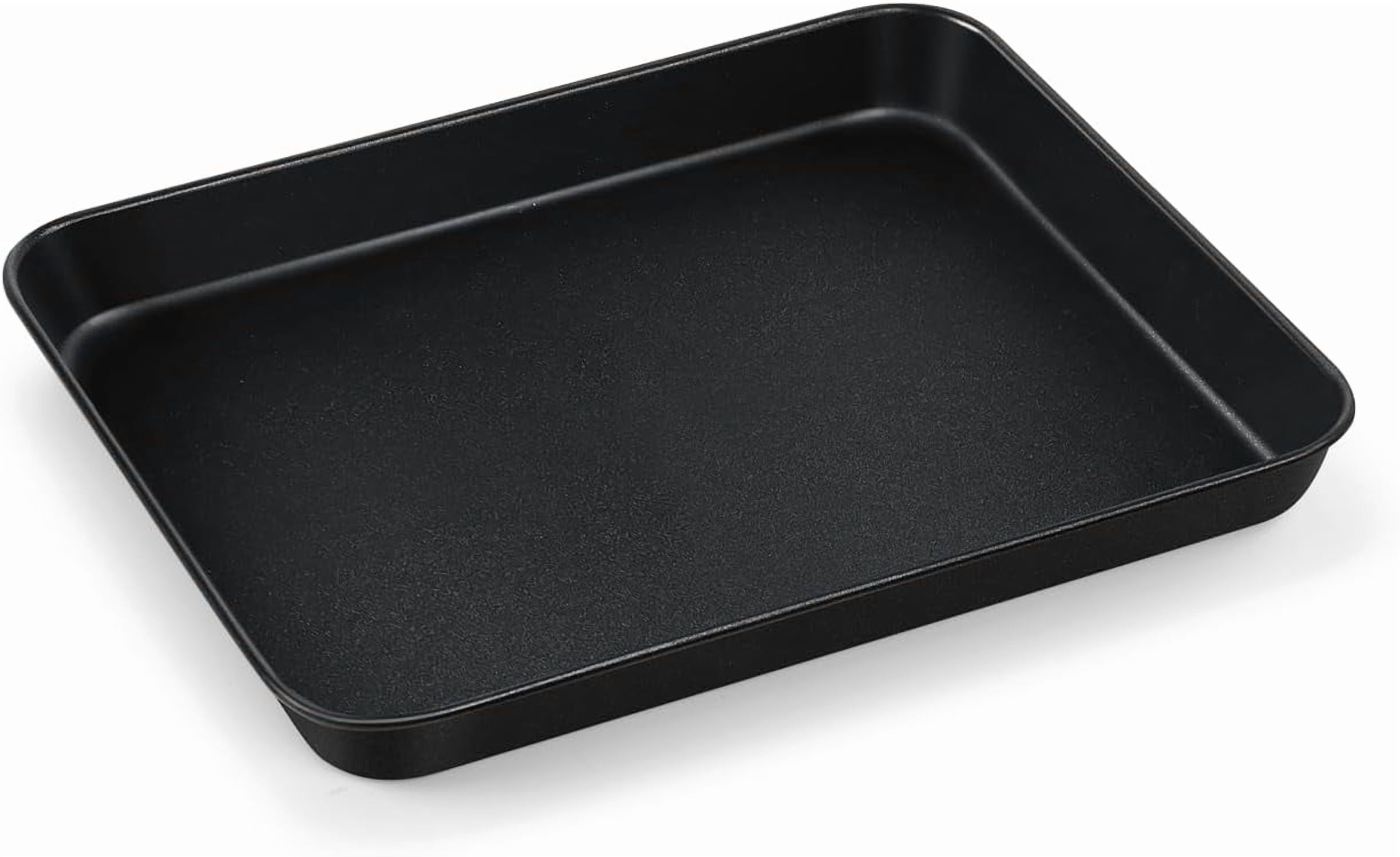 Toaster Oven Pan, 10.5 x 8 x 1 Inch Carbon Steel Non Stick Coated ...