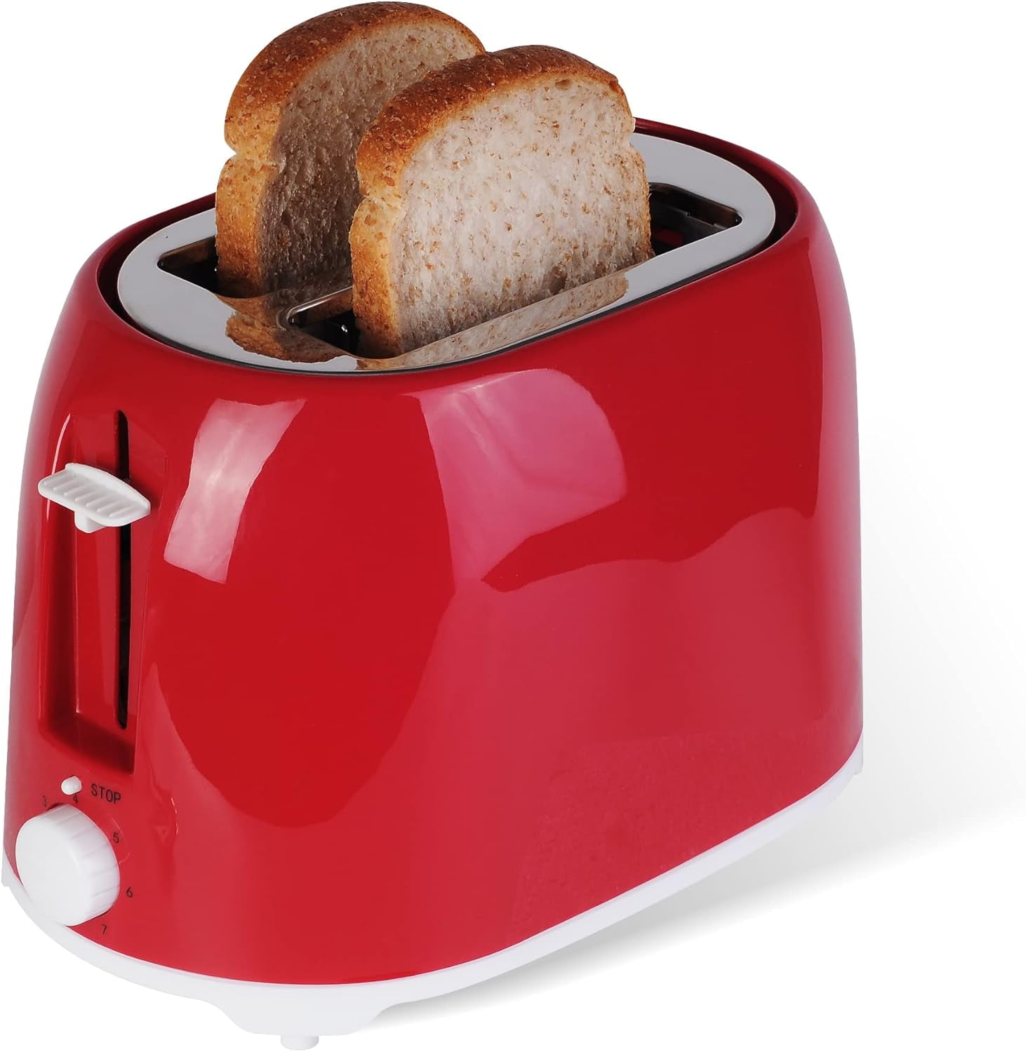 Toaster, Toaster 2 Slice, Bagel Toaster with 7-Shade Toast Settings ...