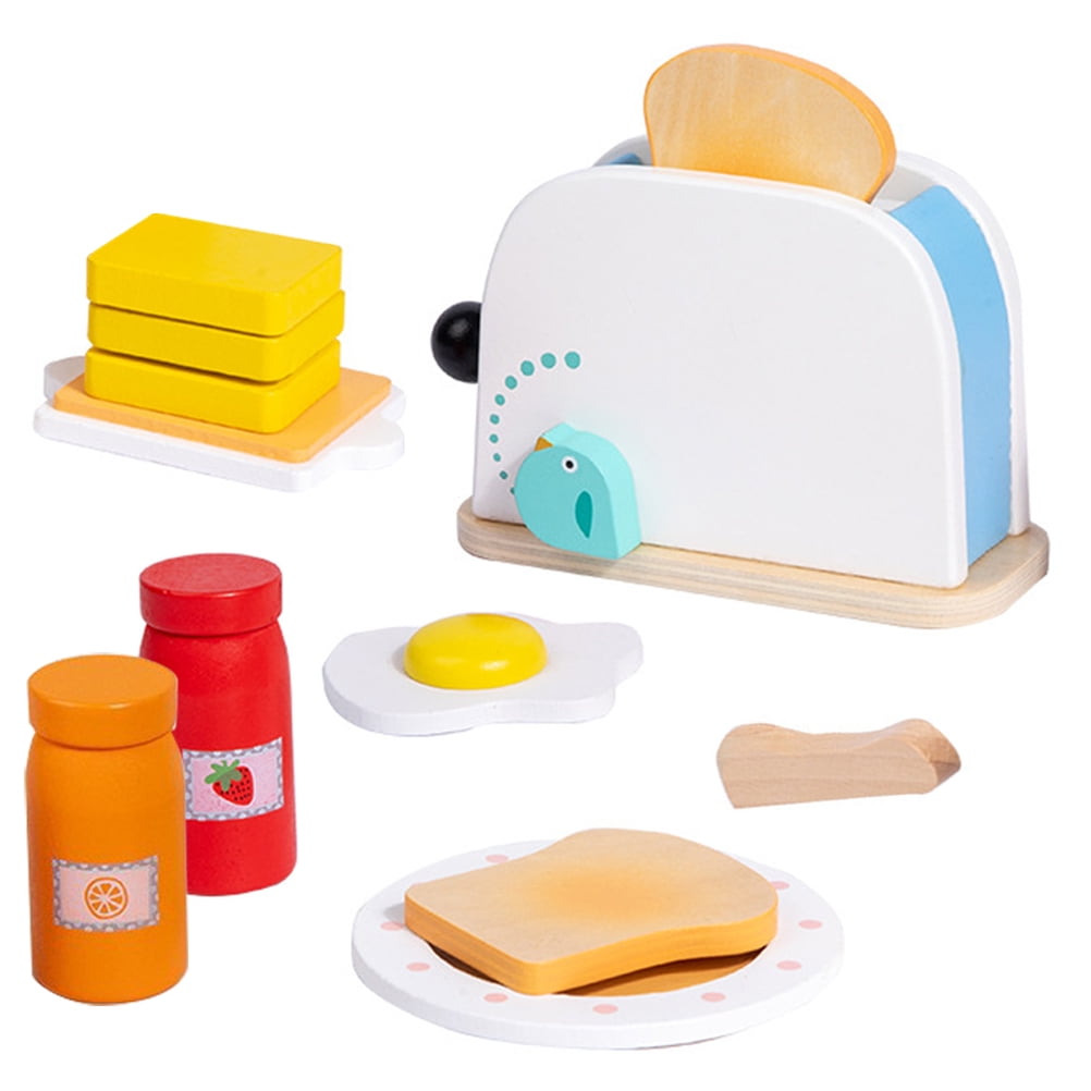 Toastie Machine Bread Childs Kitchen Playset Kids Accessories Toaster ...
