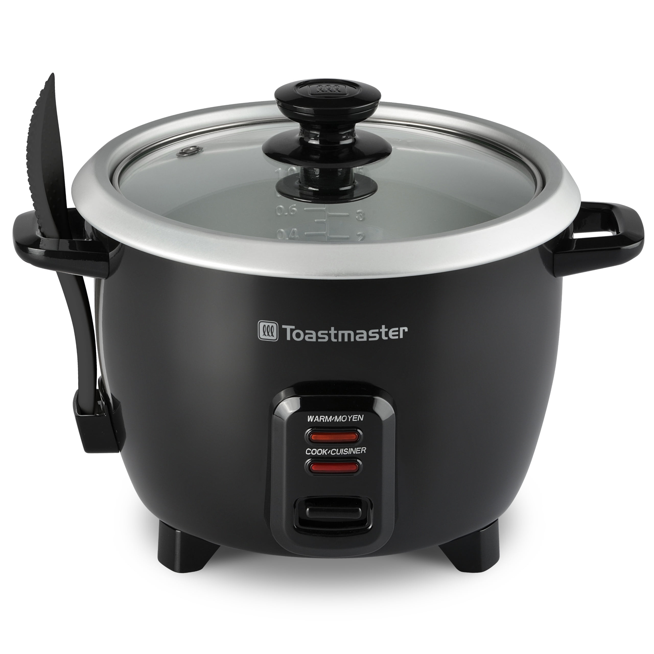 Toastmaster 10 Cup Automatic Rice Cooker with Steamer Basket and ...