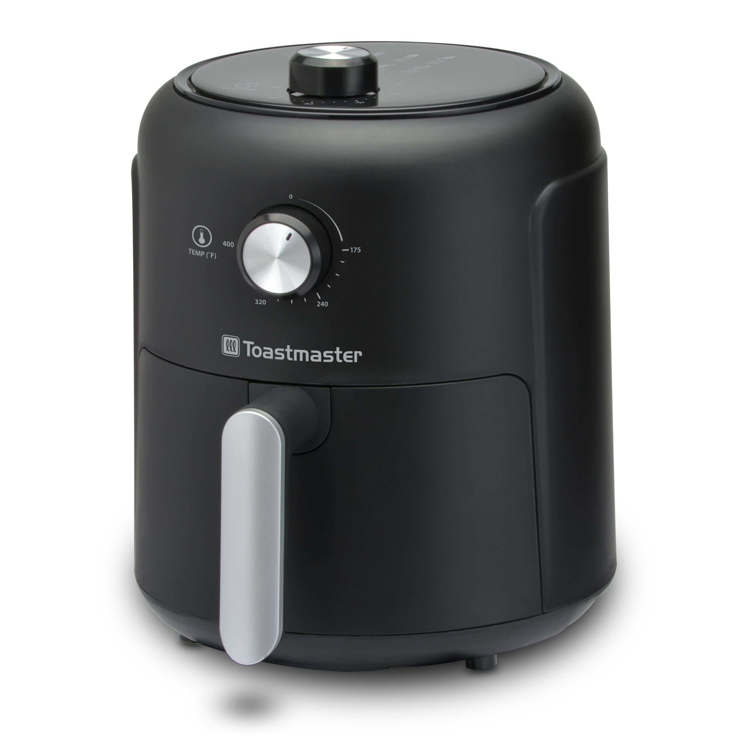 Toastmaster Small Air Fryer Basket, 2.6L (2.75 quart) Capacity, Black ...