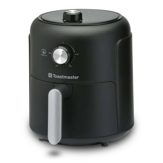 Toastmaster Small Air Fryer Basket, 2.6L (2.75 quart) Capacity, Black ...