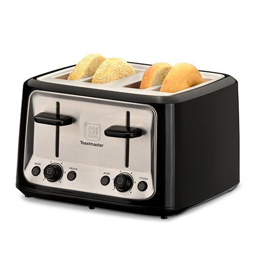 Toastmaster 4-Slice Cool Touch Toaster with Four Wide Slots - Walmart.com