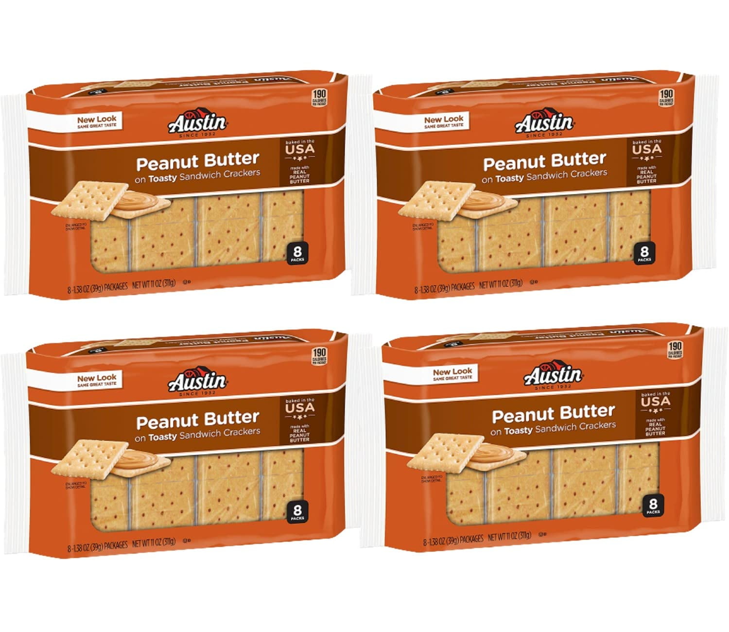 Toasty Round Crackers With Butter, 8 Count, 11.4oz Tray (Pack of 4 ...