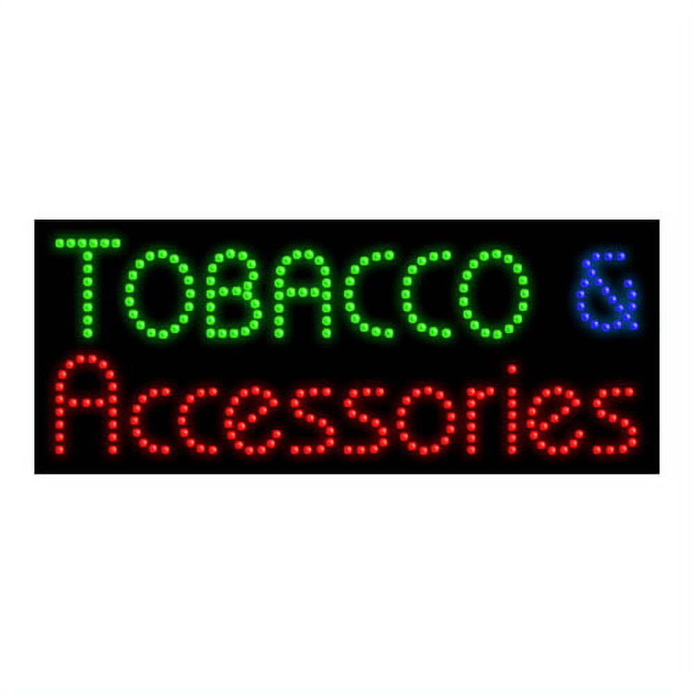 Tobacco & Accessories-LED Dots Sign Made in USA - Walmart.com