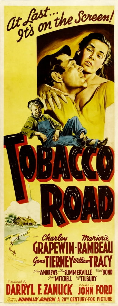 Tobacco Road From Left: Charley Grapewin (Aka Charles Grapewin) Ward ...