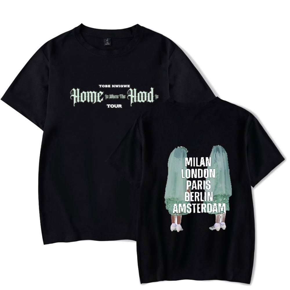 Tobe Nwigwe 2025 Home Is Where The Hood Is Tour T-Shirts Merch Women ...