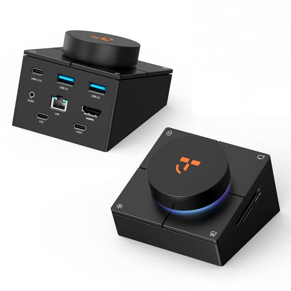 TobenONE 10-in-1 Shortcut-Key Docking Station with 4 Shortcut Button ...