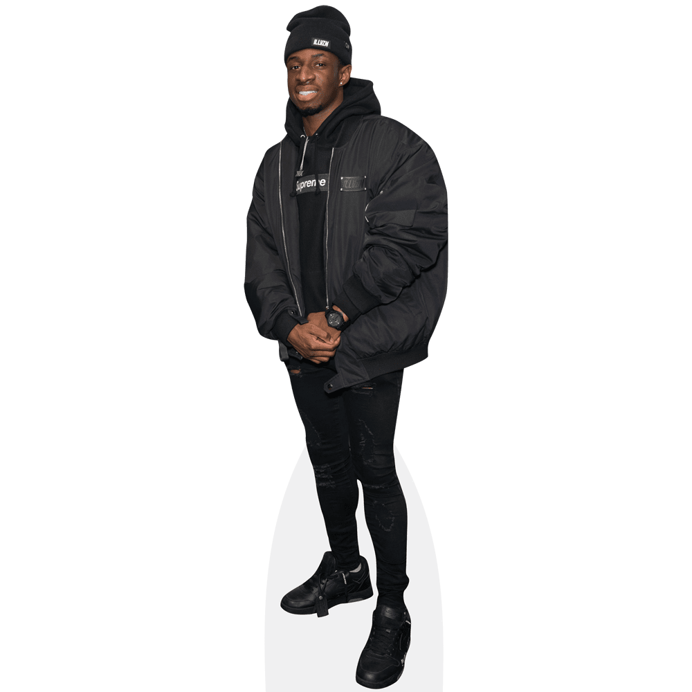 Tobi Brown (Black Outfit) Lifesize Cardboard Cutout Standee - Walmart.com