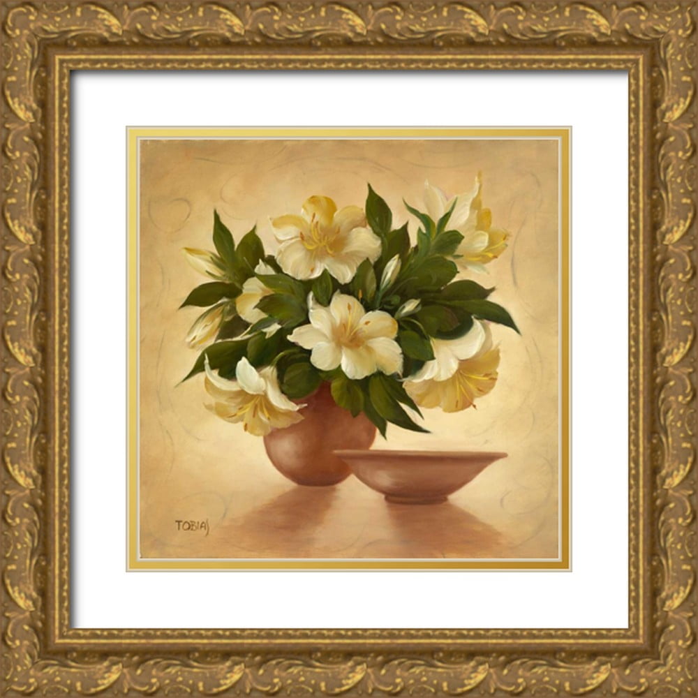 Tobias, Horst 12x12 Gold Ornate Wood Framed with Double Matting Museum ...