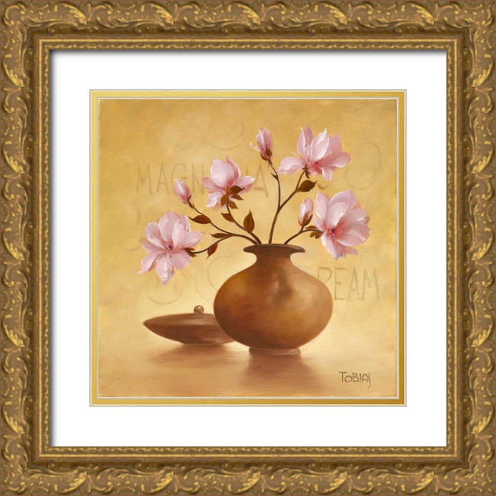 Tobias, Horst 26x26 Gold Ornate Wood Framed with Double Matting Museum ...